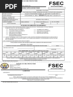 FSED 002 - Application Form FSIC REV 1 | PDF
