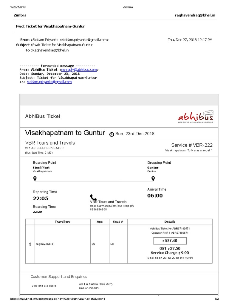 Abibus Ticket | PDF | Payments | Service Industries