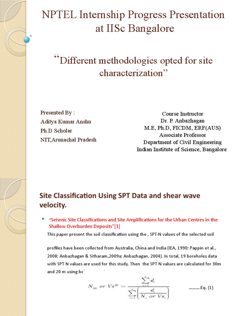 Internship Progress Presentation 2 | PDF | Seismology | Earthquakes