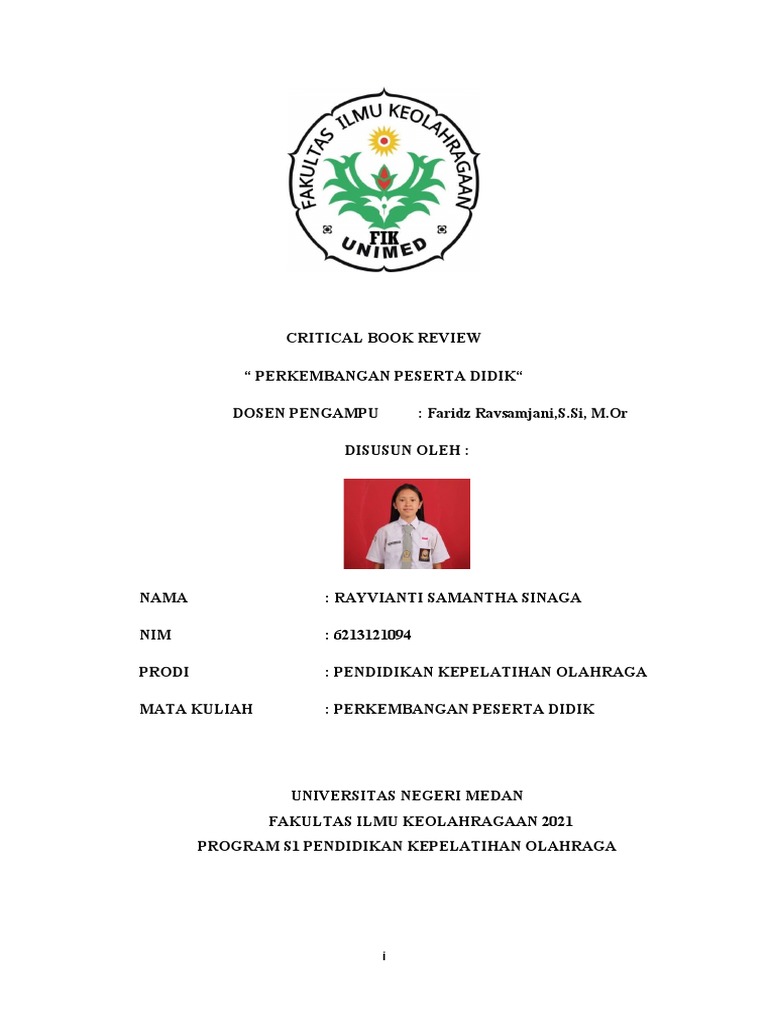 CBR PPD (Rayvianti Samantha Sinaga) | PDF | Karier & Perkembangan | Pengembangan Diri