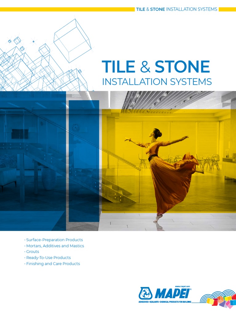 Tile Stone Installation Systems | PDF | Concrete | Mortar (Masonry)