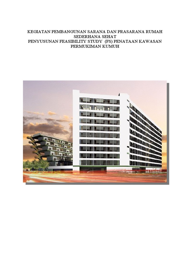 Analisa Rumah Susun | PDF