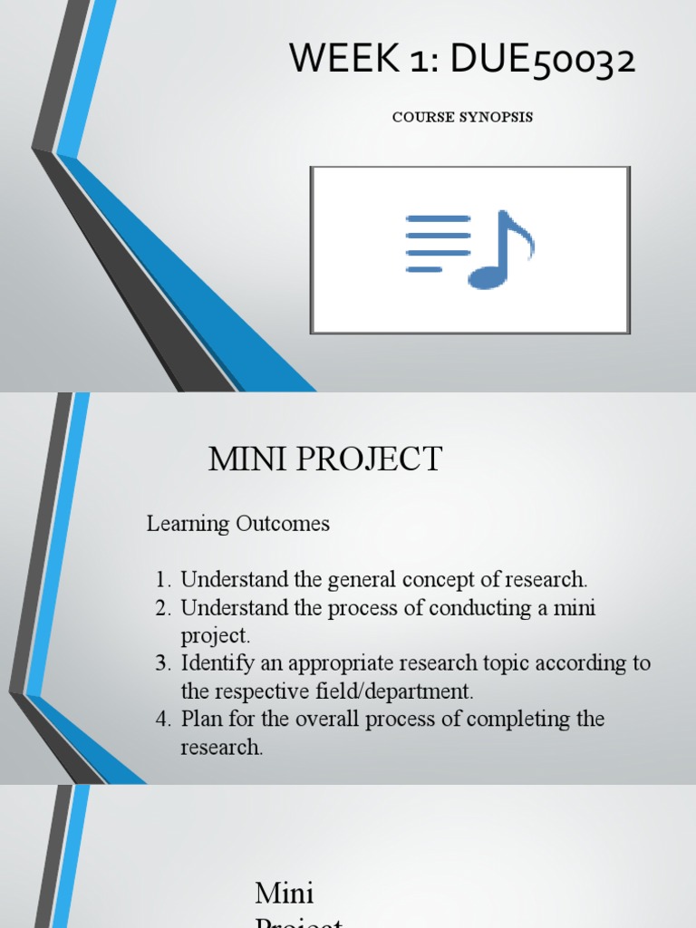 (Notes) WEEK 1 MINI PROJECT | PDF | Survey Methodology | Science