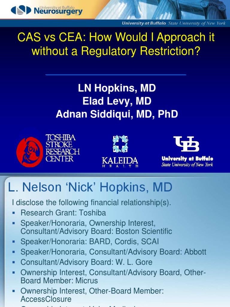 CAS Vs CEA: How Would I Approach It Without A Regulatory Restriction ...