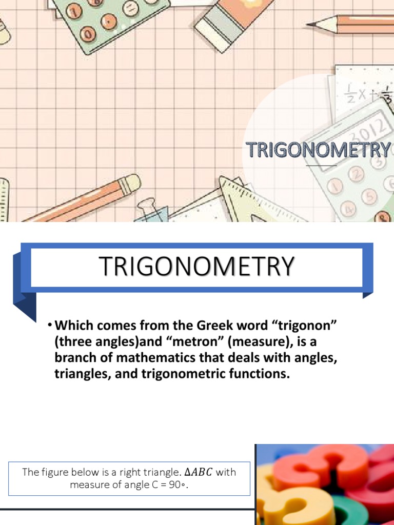 Lesson 4.1 Six Trigonometric Ratio | PDF | Trigonometric Functions ...