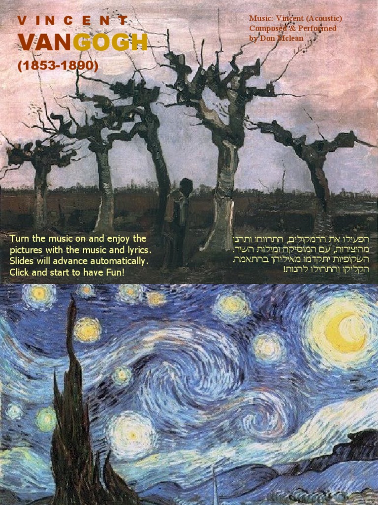 Vincent Vangogh | PDF | Poetry