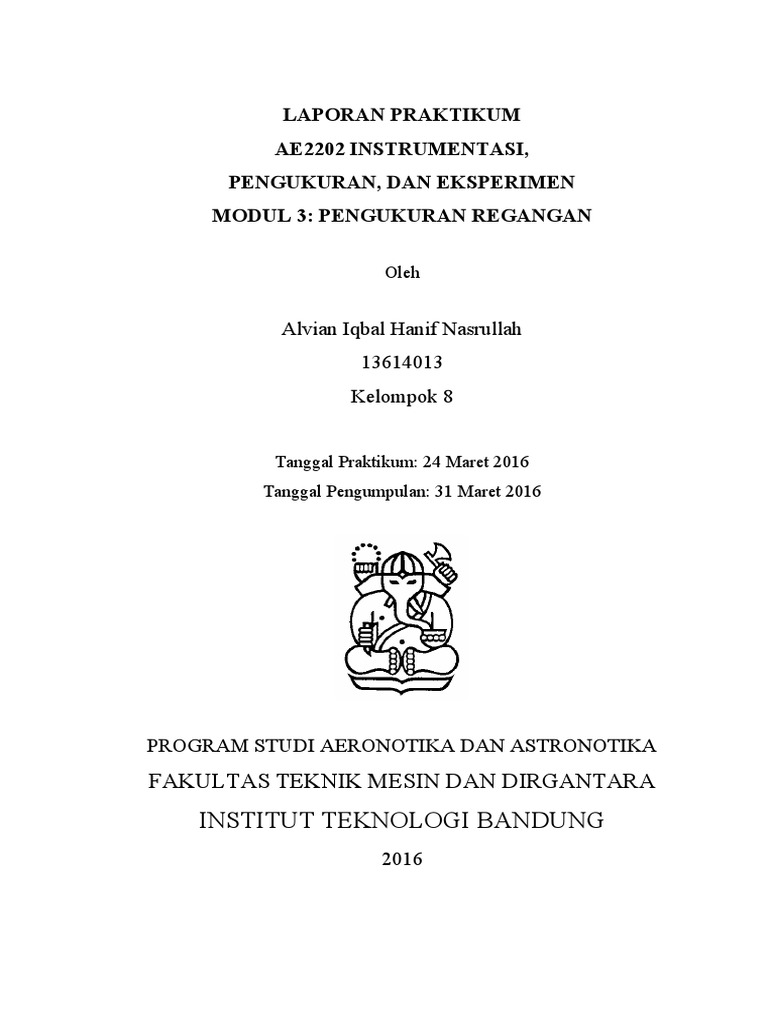 Pengukuran Regangan dengan Strain Gage | PDF