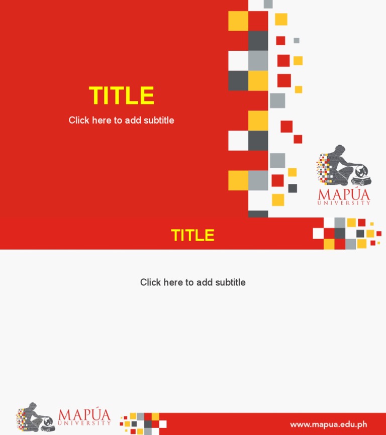 Mapua Powerpoint Template | PDF