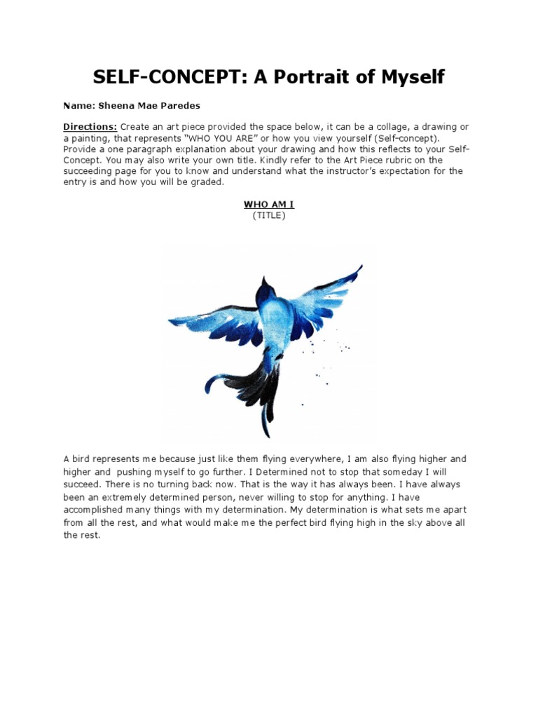 SELF-CONCEPT: A Portrait of Myself | PDF