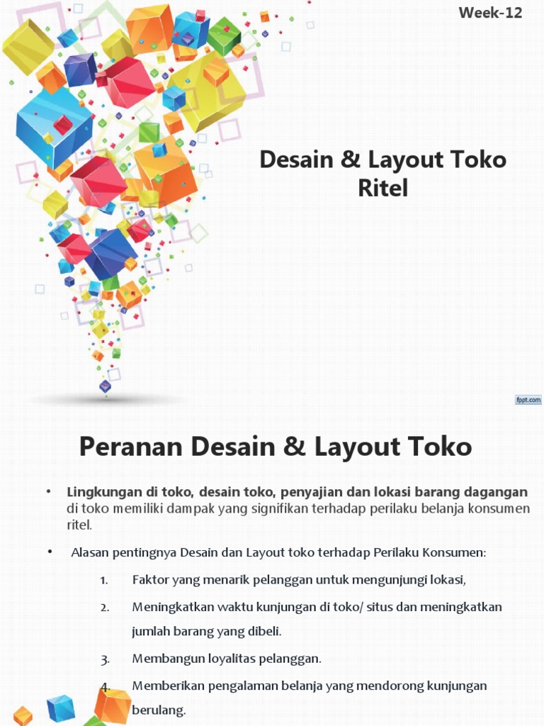 Desain & Layout Toko Ritel | PDF