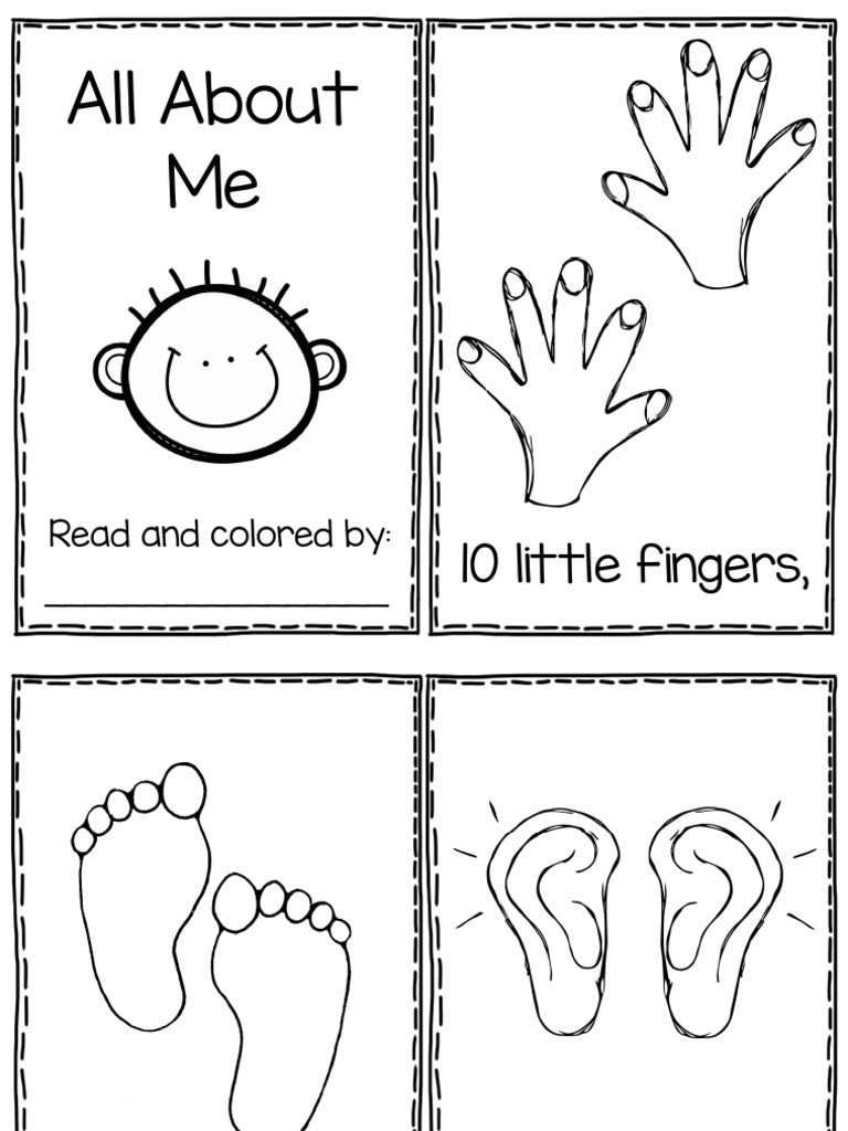 All About Me Poem MiniBook | PDF | Foreign Language Studies