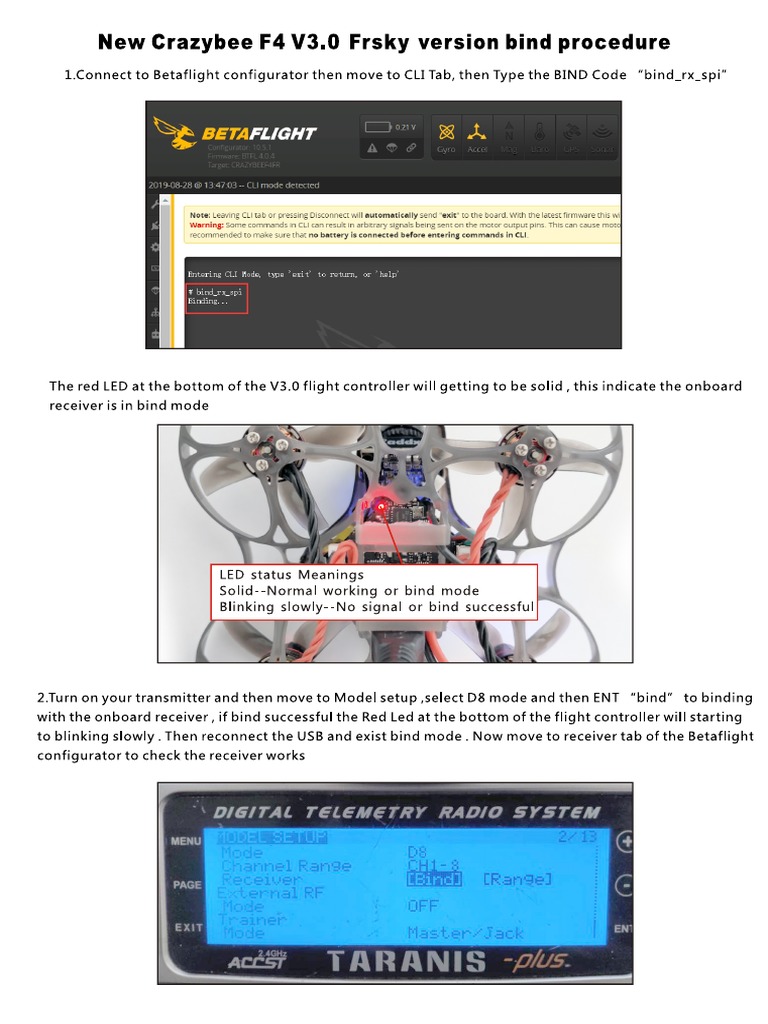 New Crazybee F4 V3.0 Frsky | PDF