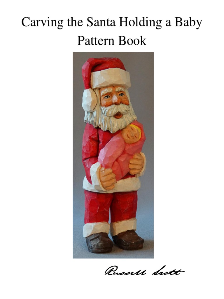 Free Santa Carving Patterns Guide | PDF | Wood Carving | Crafts & Hobbies