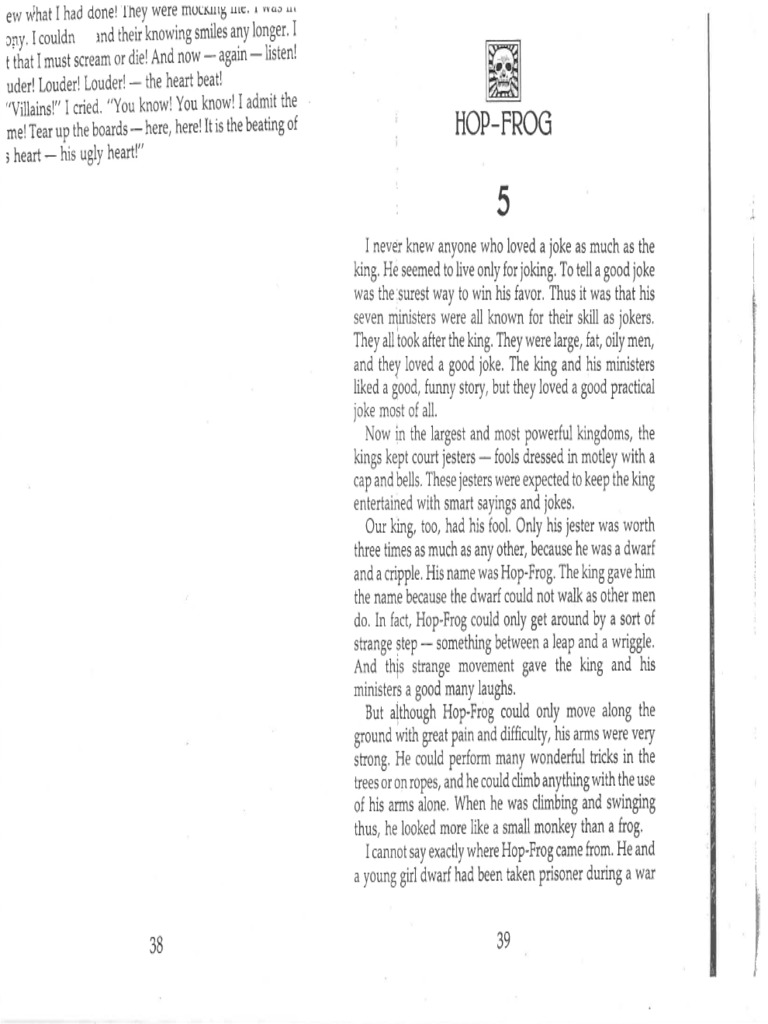 Edgar Allan Poe - Hop-Frog | PDF