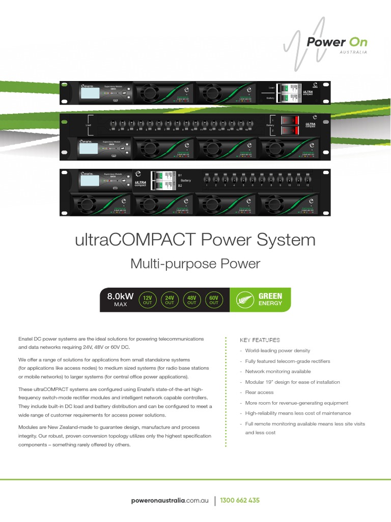 Enatel-R2048XE ultraCOMPACT-Product-Brochure | PDF | Rectifier | Direct ...