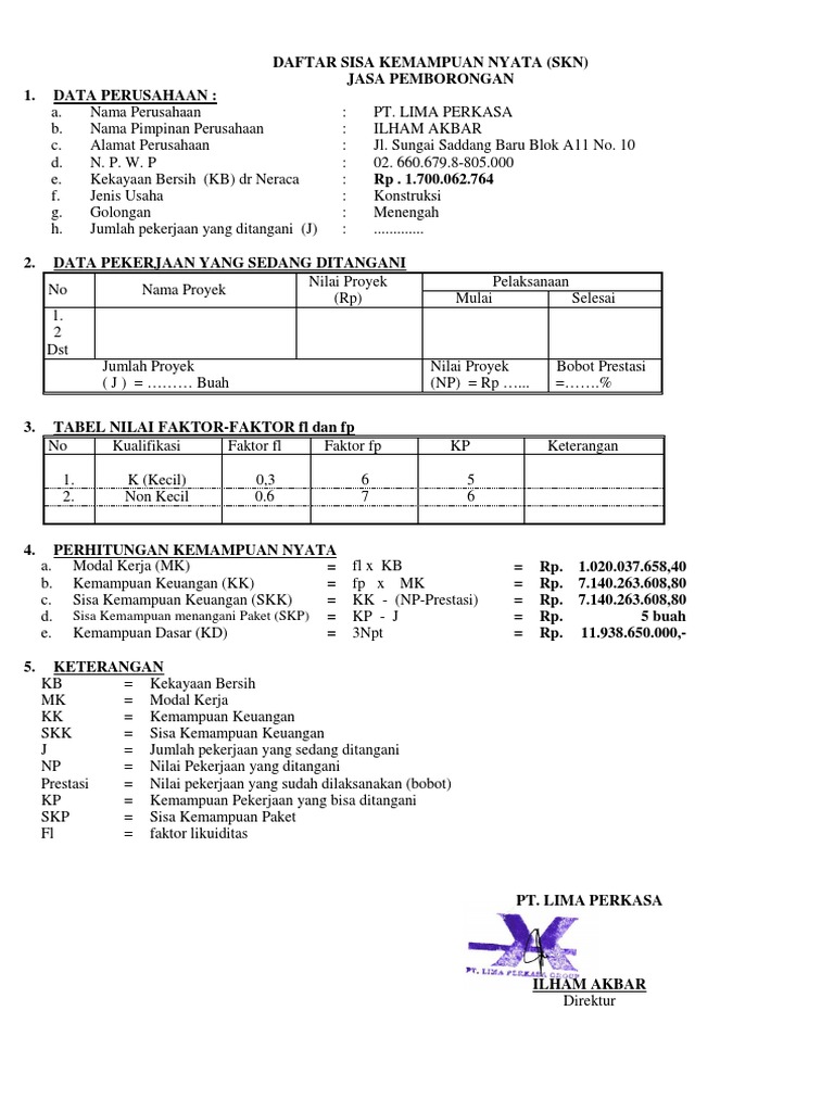 Sisa Kemampuan Menangani Paket (SKP) | PDF