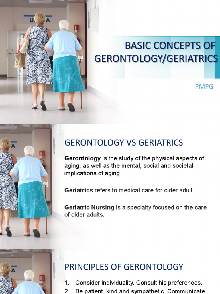 1 Basic Concepts of Gerontology | PDF | Senescence | Cell (Biology)