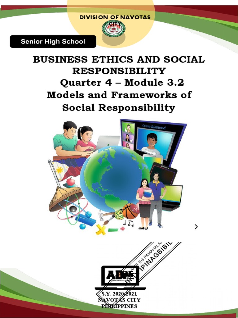 Business Ethics and Social Responsibility Quarter 4 - Module 3.2 Models ...
