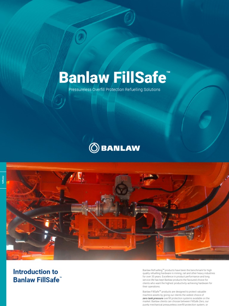 Banlaw Fillsafe: Pressureless Overfill Protection Refuelling Solutions ...