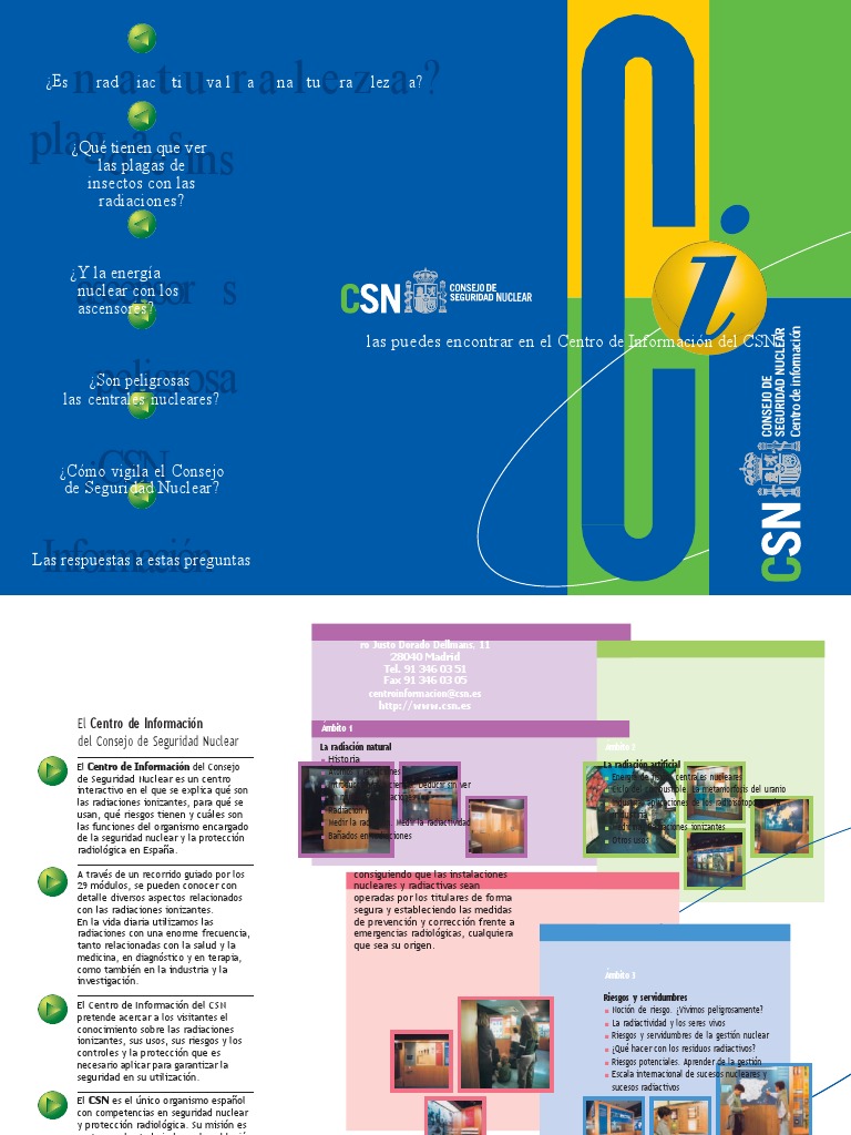 Triptico | PDF | La energía nuclear | Física nuclear