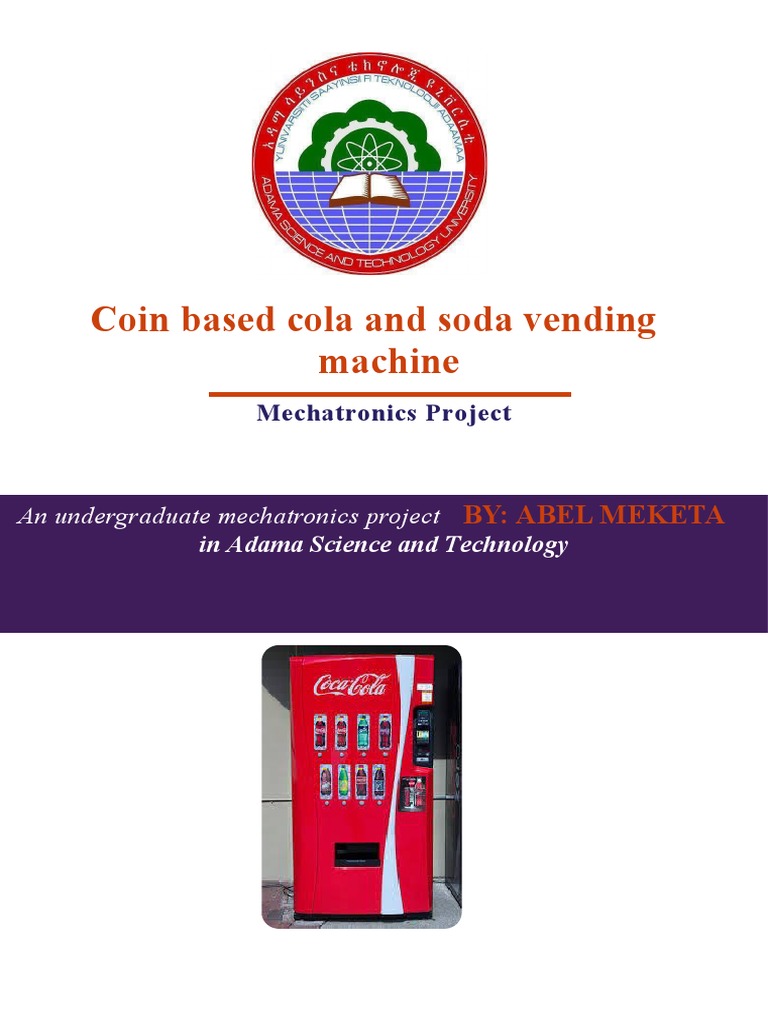 Coca-Cola Vending Machine | PDF | Sheet Metal | Vending Machine