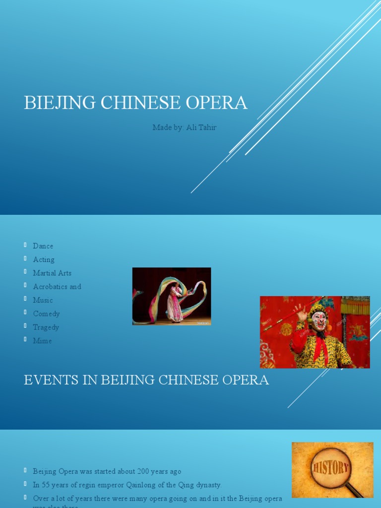 Exploring Beijing Chinese Opera | PDF | Art