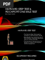 Harvard Step Test | PDF