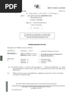 CSEC Social Studies Study Notes | PDF