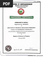 Post Graduation Conversion Certificate | PDF