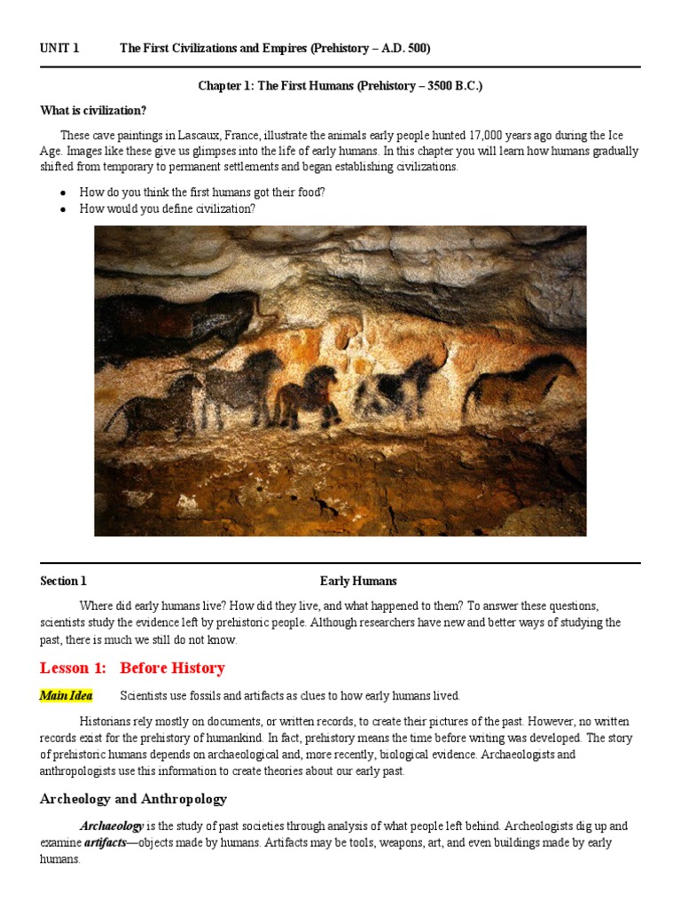 Understanding Early Human Civilization | PDF | Homo | Archaeology