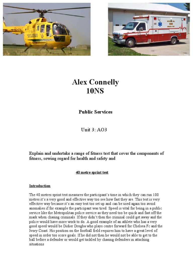 Public Services Fitness Testing | PDF | Flexibility (Anatomy) | Muscle