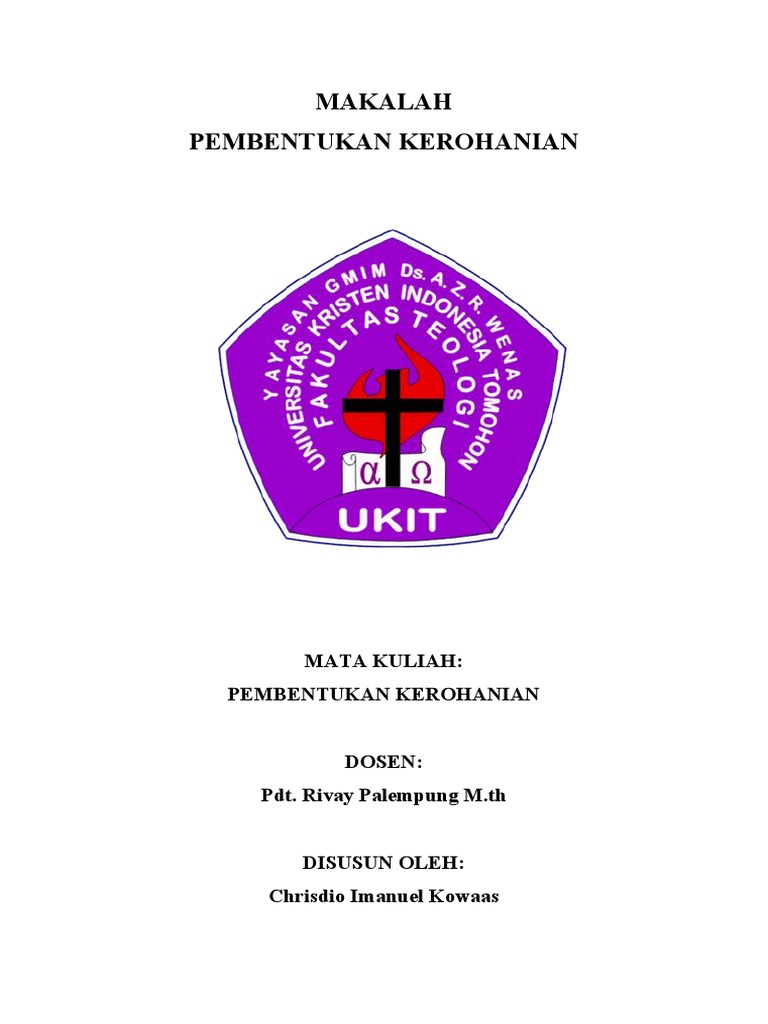 Pembentukan Kerohanian Kristiani | PDF