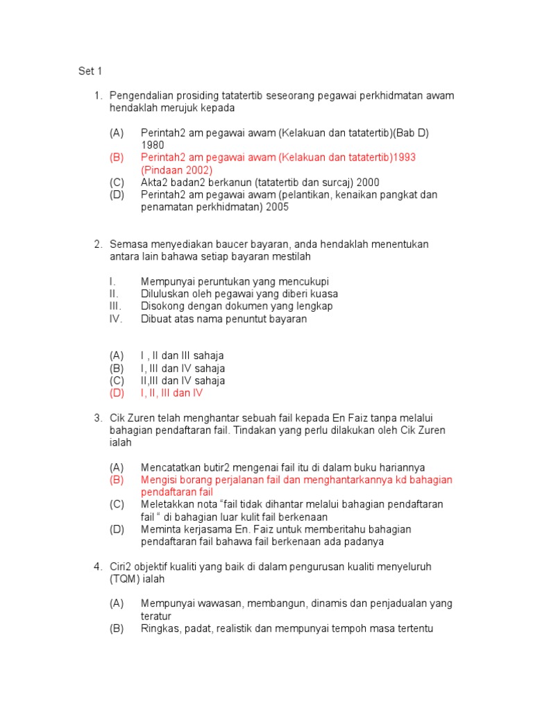 Soalan Ramalan Kursus Induksi | PDF