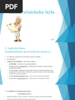 Sloh - Slávnostný Prejav | PDF