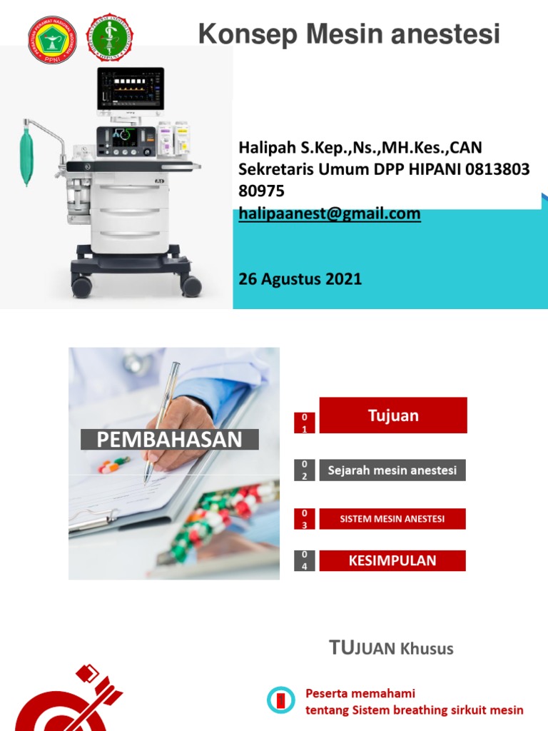3.PPT Mesin Anestesi | PDF