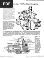 Bosch Diesel Injection Pump Rebuild | PDF | Diesel Engine | Pump