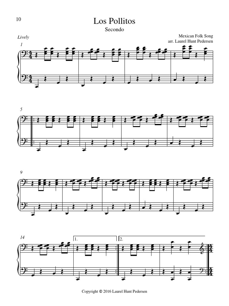 Los Pollitos Around The World in A Duet Vol. I X | PDF