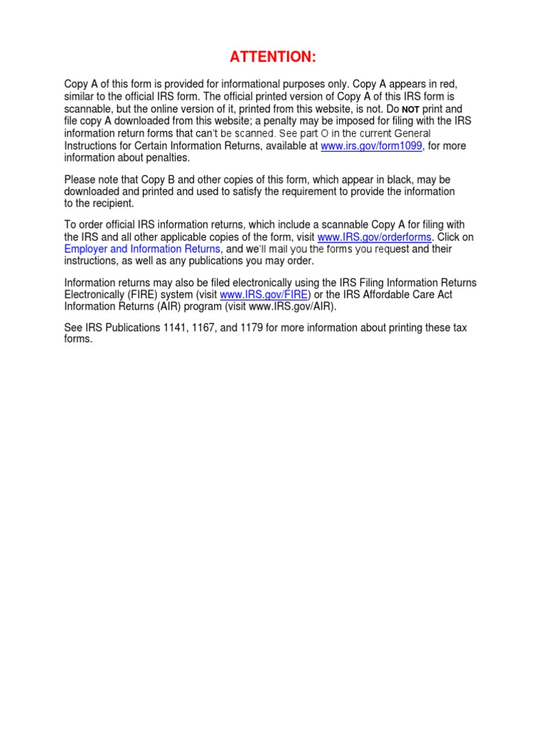 1099 Misc 2020 | PDF | Irs Tax Forms | Internal Revenue Service