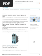 Central Cooling System On Ships - Full Explanation | PDF | Pump ...