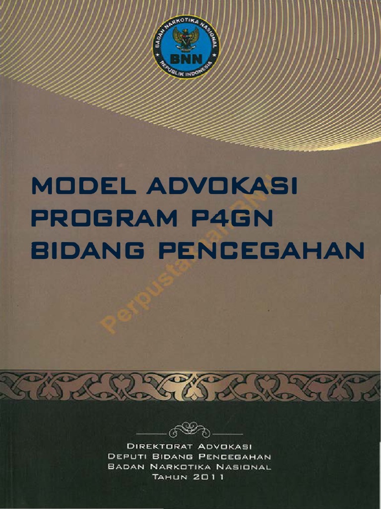 Model Advokasi Program P4GN Bidang Pencegahan | PDF | Pengembangan Diri