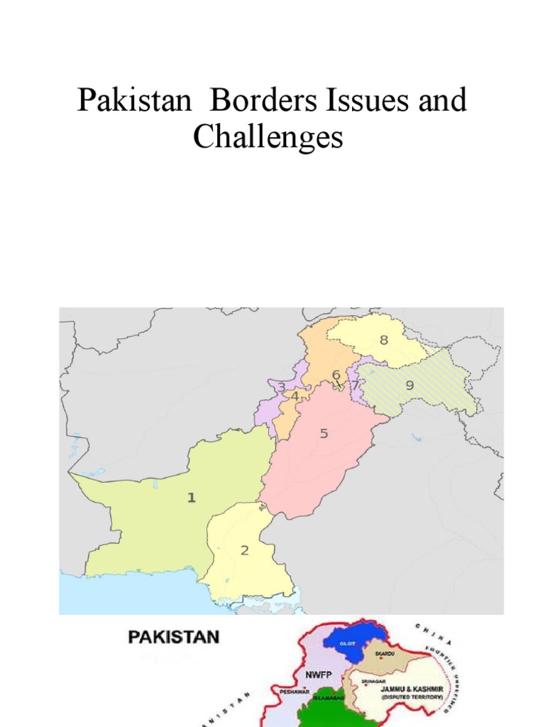 Pakistan's International Borders Overview | PDF | Partition Of India ...