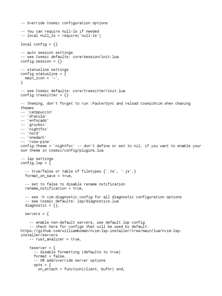 Config Lua Pdf