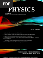 Eudoxus' Geocentric Universe Model | PDF
