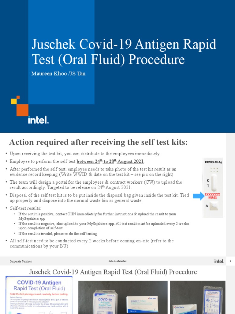 Rev2 Juschek Test Kit Procedure | PDF