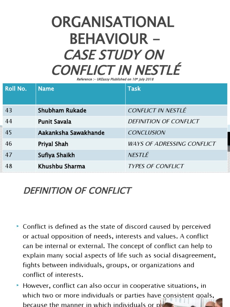 Nestle Case Study | PDF | Communication | Nestlé
