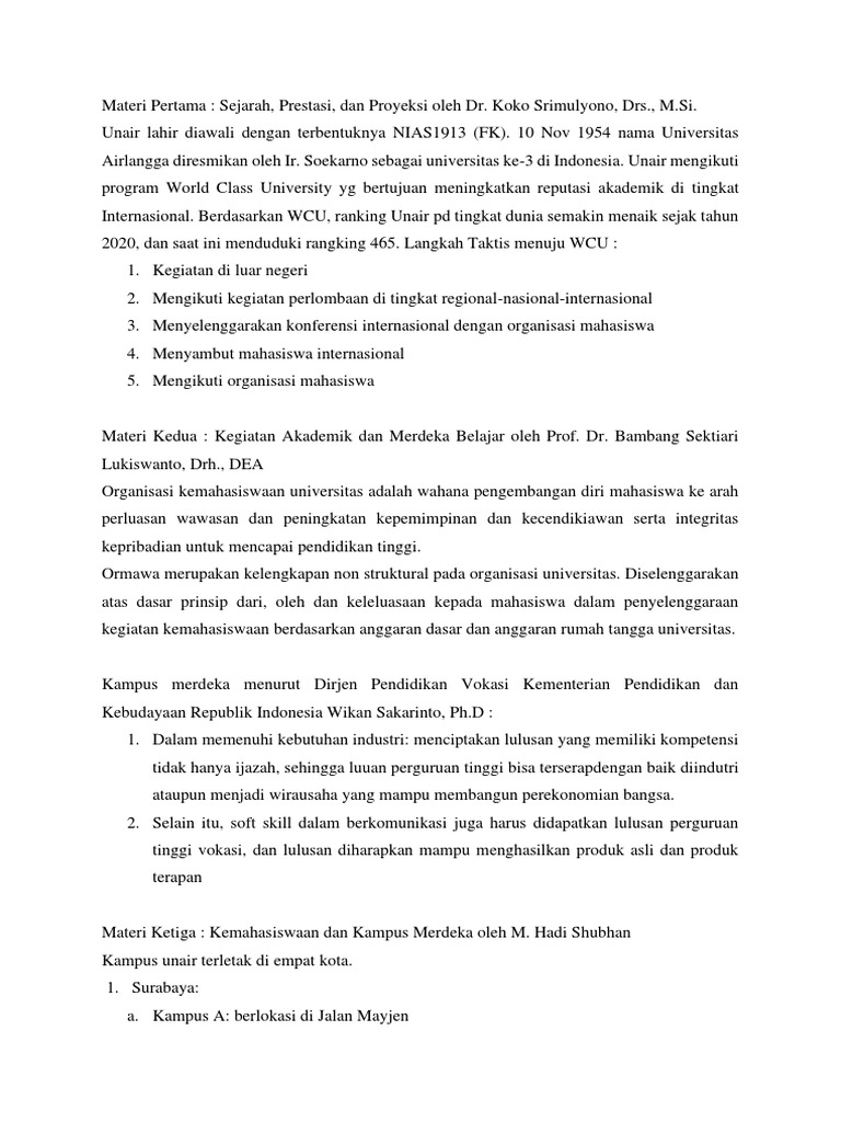 Rahma Alfiana - Resume Materi | PDF