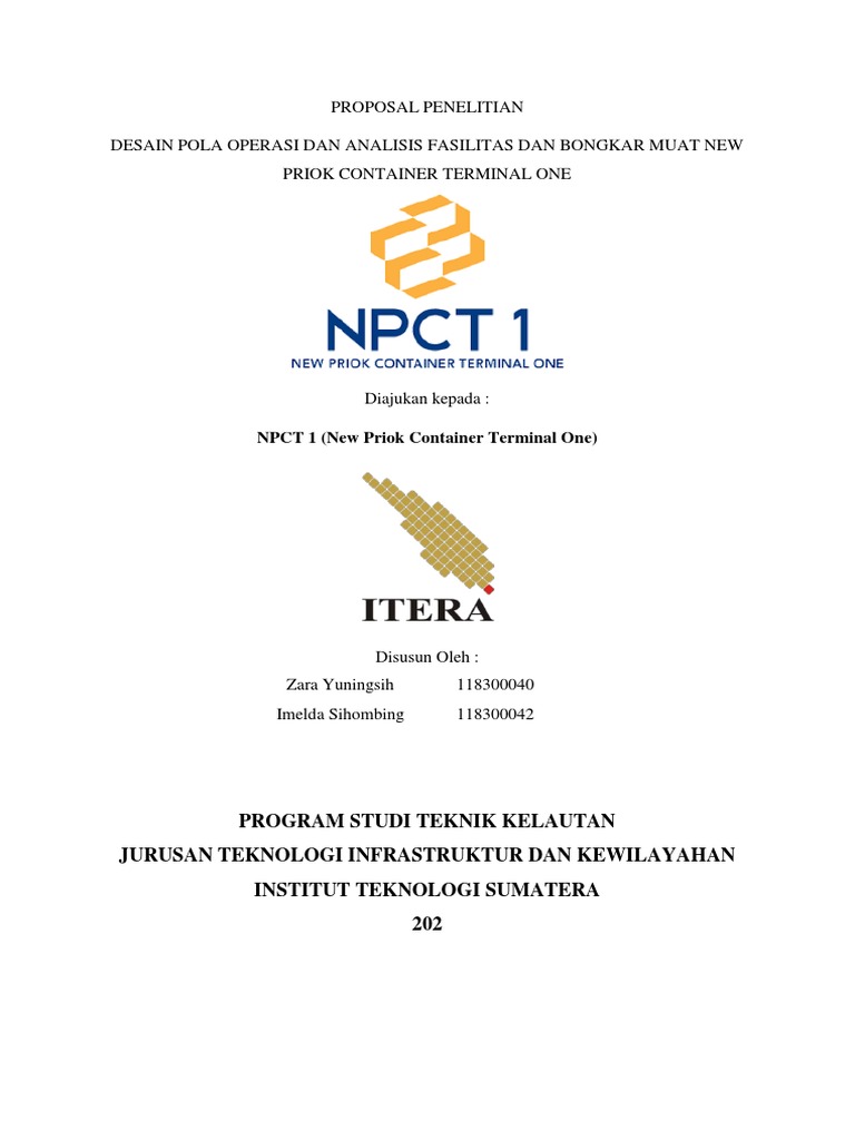 Proposal Penelitian NPCT1 | PDF | Bisnis