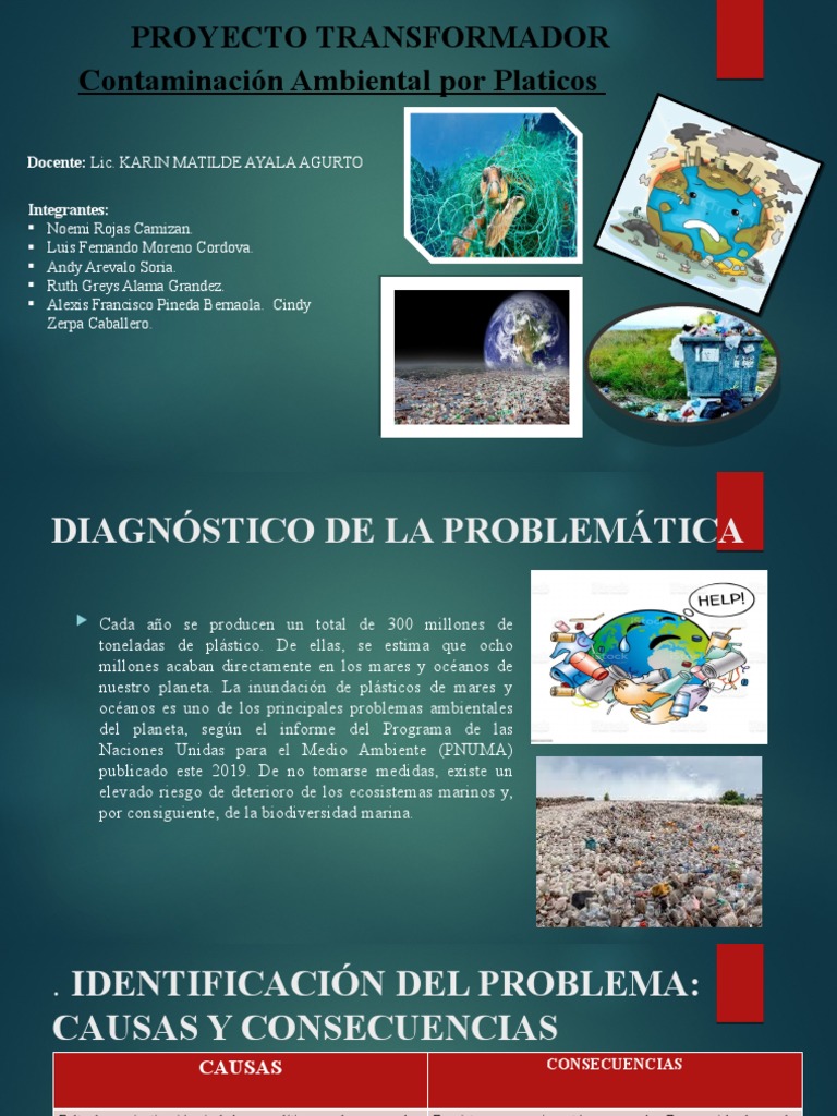 Proyecto de Concientización sobre Plásticos | PDF | El plastico | Residuos