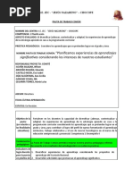 Modelo Pauta Trabajo Comun | PDF | Evaluación | Aprendizaje