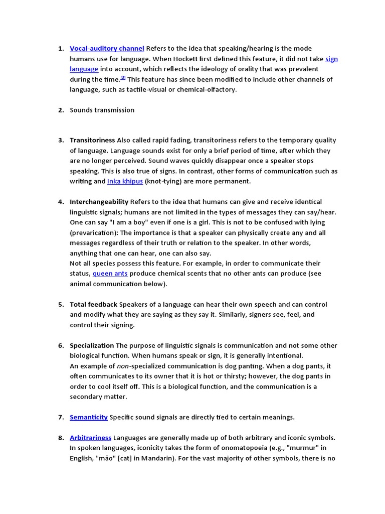 Sign Language: Vocal-Auditory Channel | Download Free PDF ...